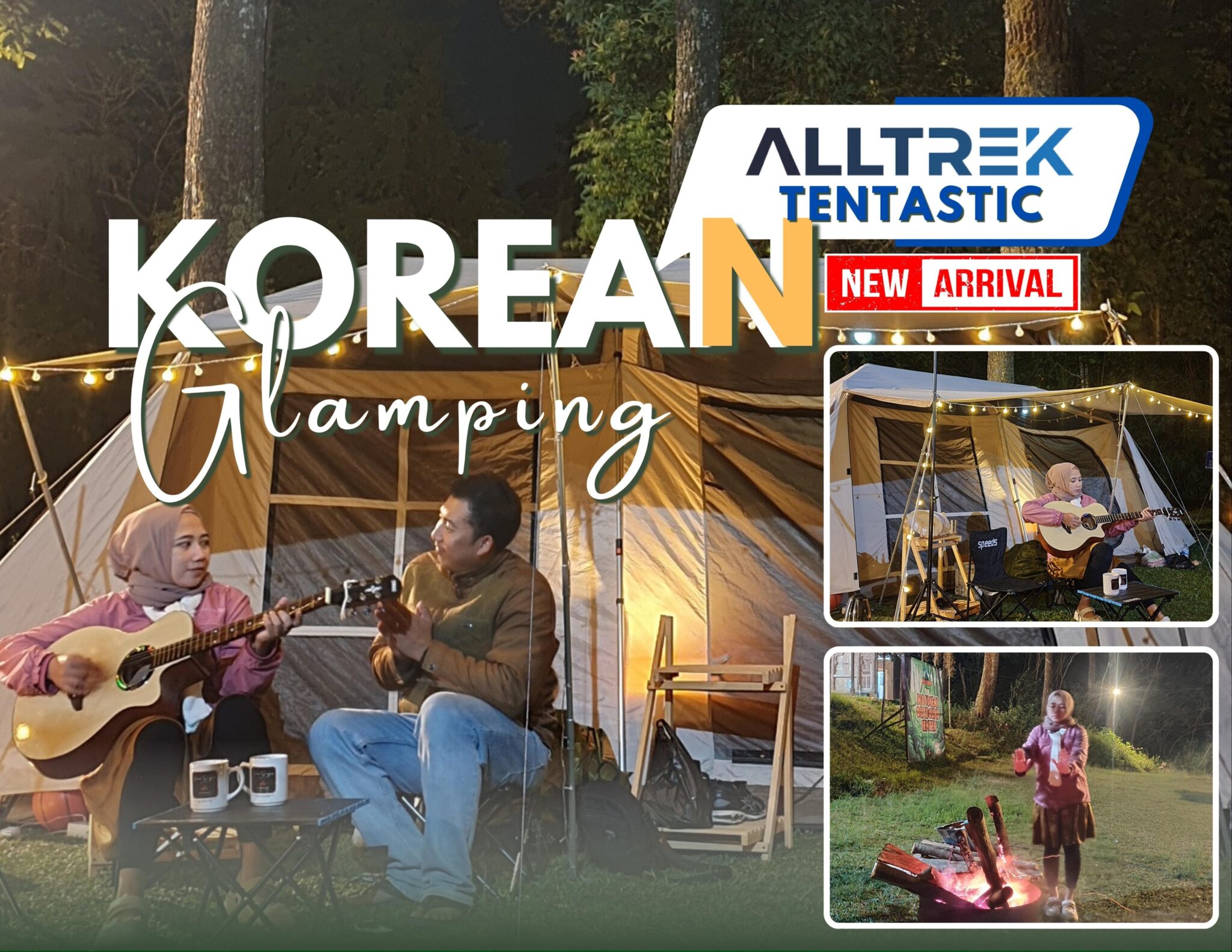TAWANGMANGU Korean Camping “Alltrek Tentastic PRO” - Camping Ground ...