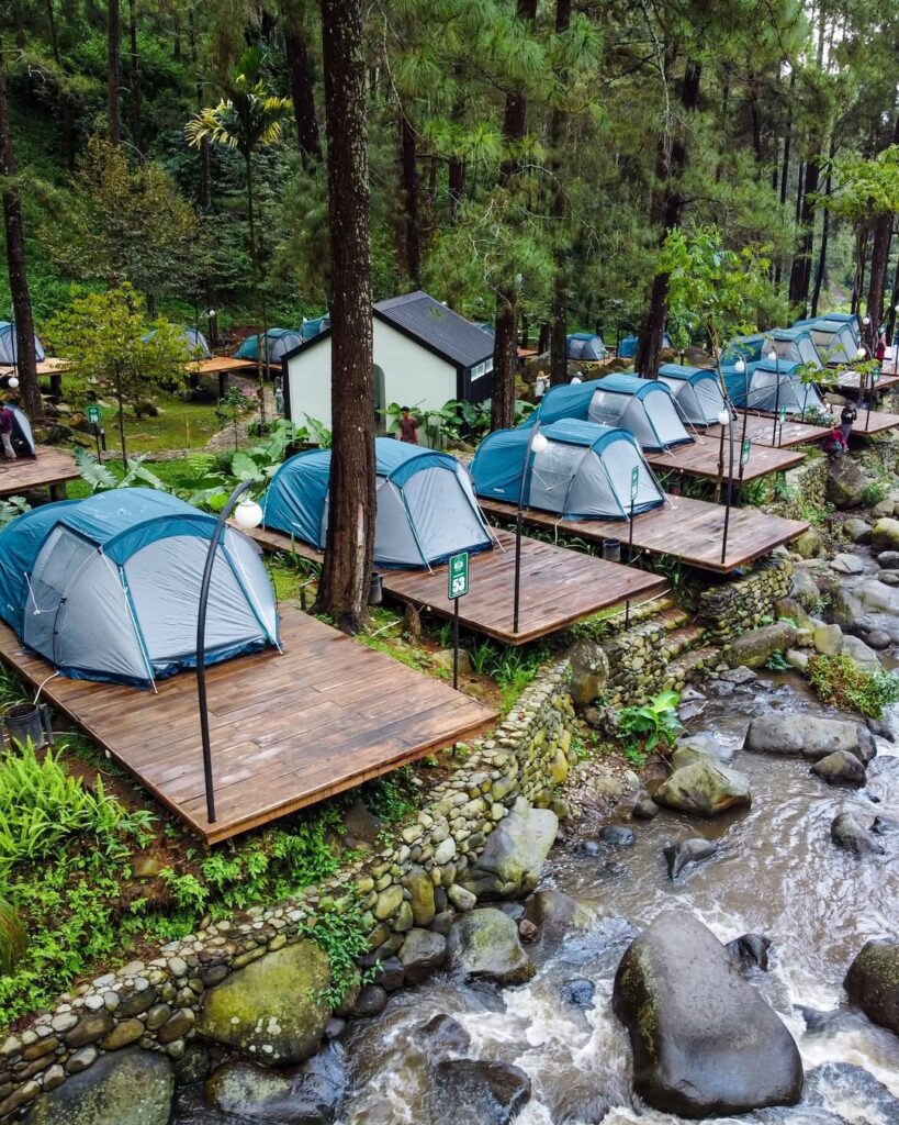 NGANJUK,Jolotundo Edupark & Riverside Camping - Camping Ground Indonesia