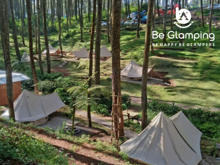 Be Glamping Lembang: Camping Mewah di Tengah Sejuknya Alam Bandung ...