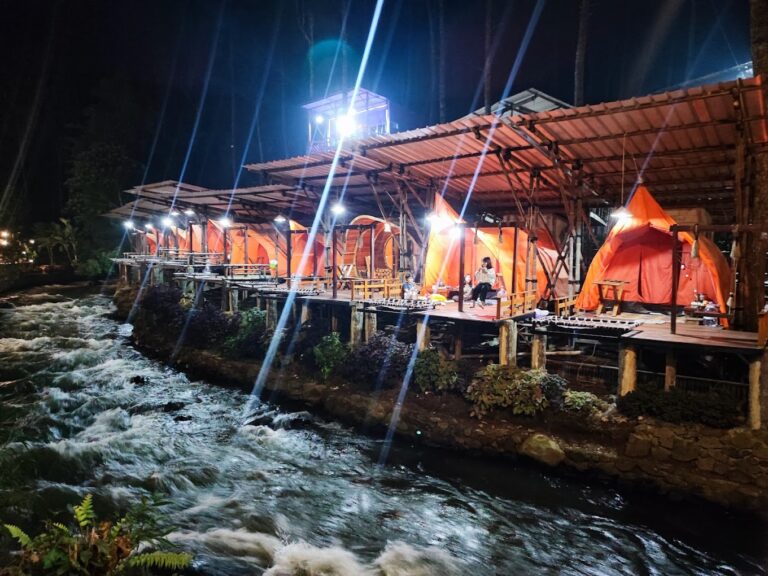 BANDUNG, Palayangan Asri Riverside Camp - Camping Ground Indonesia